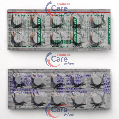 Lithium Tablet 150mg, 300mg Kopen Zonder Recept Online
